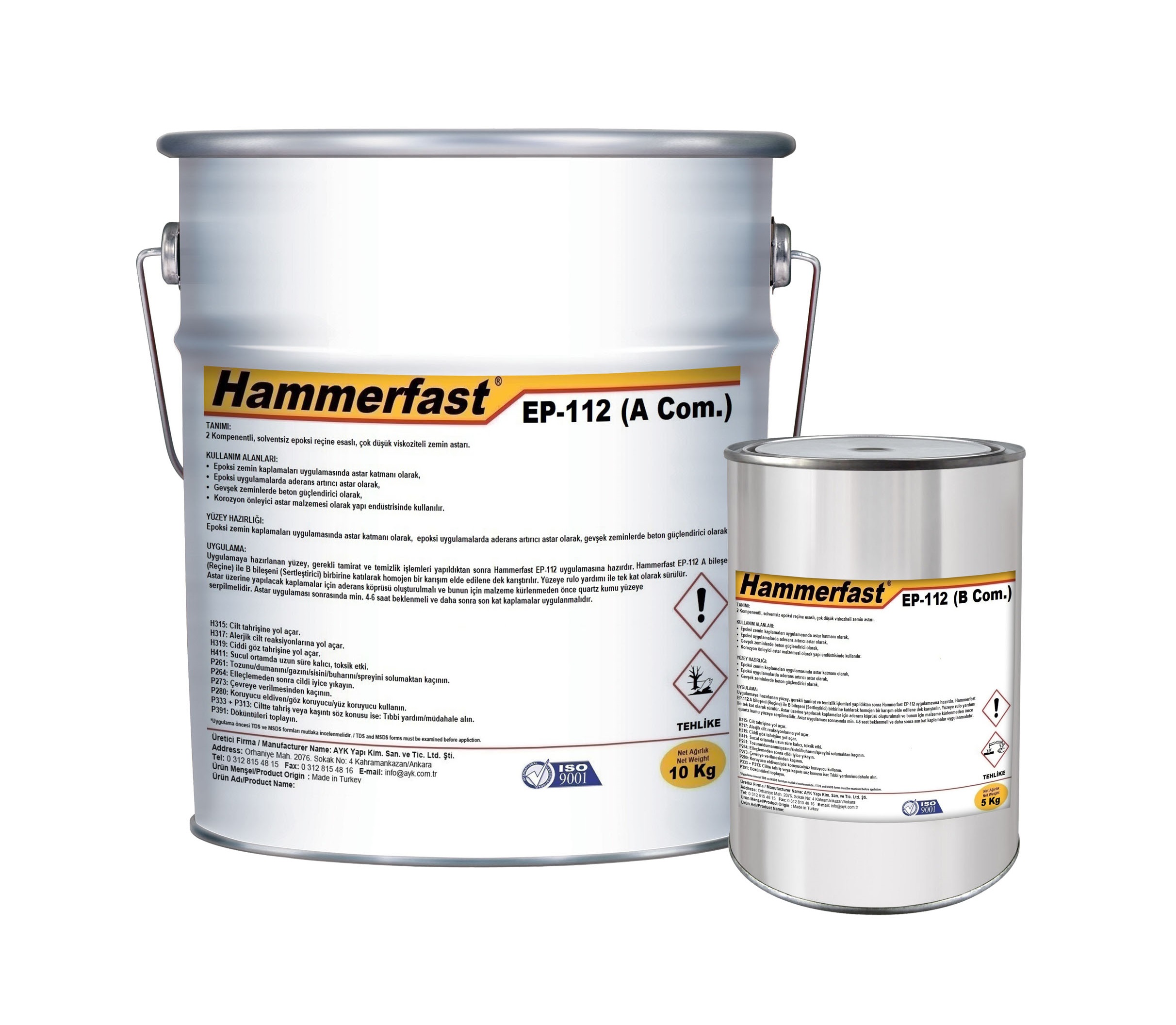 Hammerfast EP 112 - Ankara Yetkili Bayi Mavi Zemin